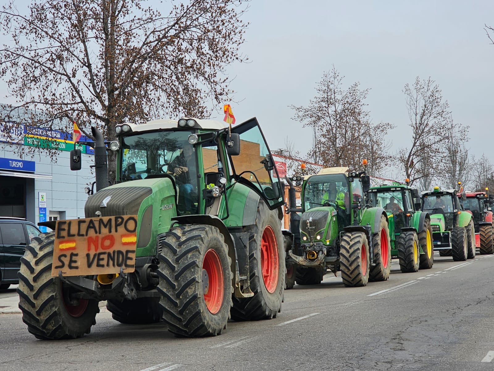 Miles de agricultores protagonizan tractoradas en toda España - TODOMAIZ